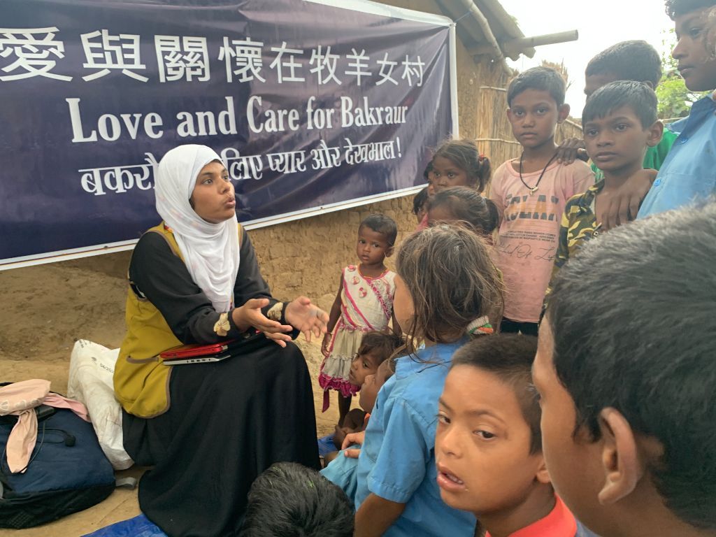 Tzu Chi Holds Joyful Classes Below the Bodhi Tree in Eastern India ...
