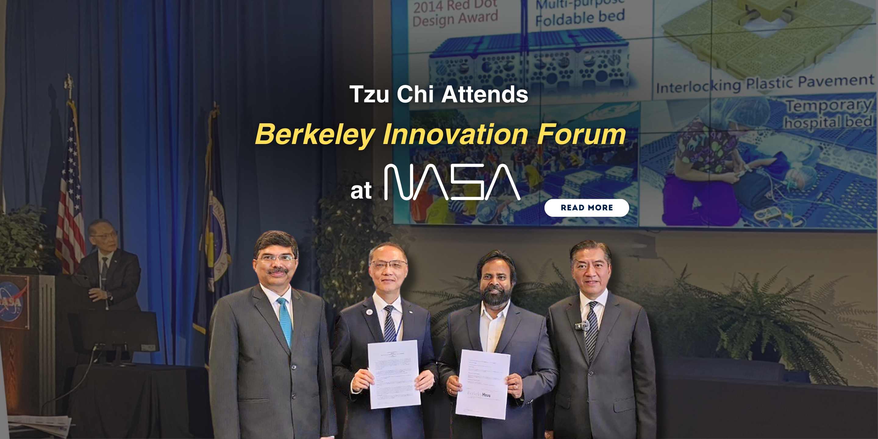 Tzu Chi Attends Berkeley Innovation Forum at NASA | Tzu Chi Charity ...